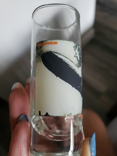 Led Zeppelin Tall Shot Glass Souvenir | eBay