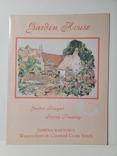 Garden House Bouquet Spring Planting Dawna Barton's Watercolors Cross ...