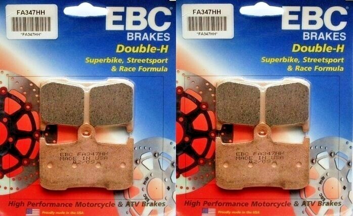 2 SETS EBC HH Front Brake Pads 2006-08 Triumph Daytona 675 / FA347HH | eBay
