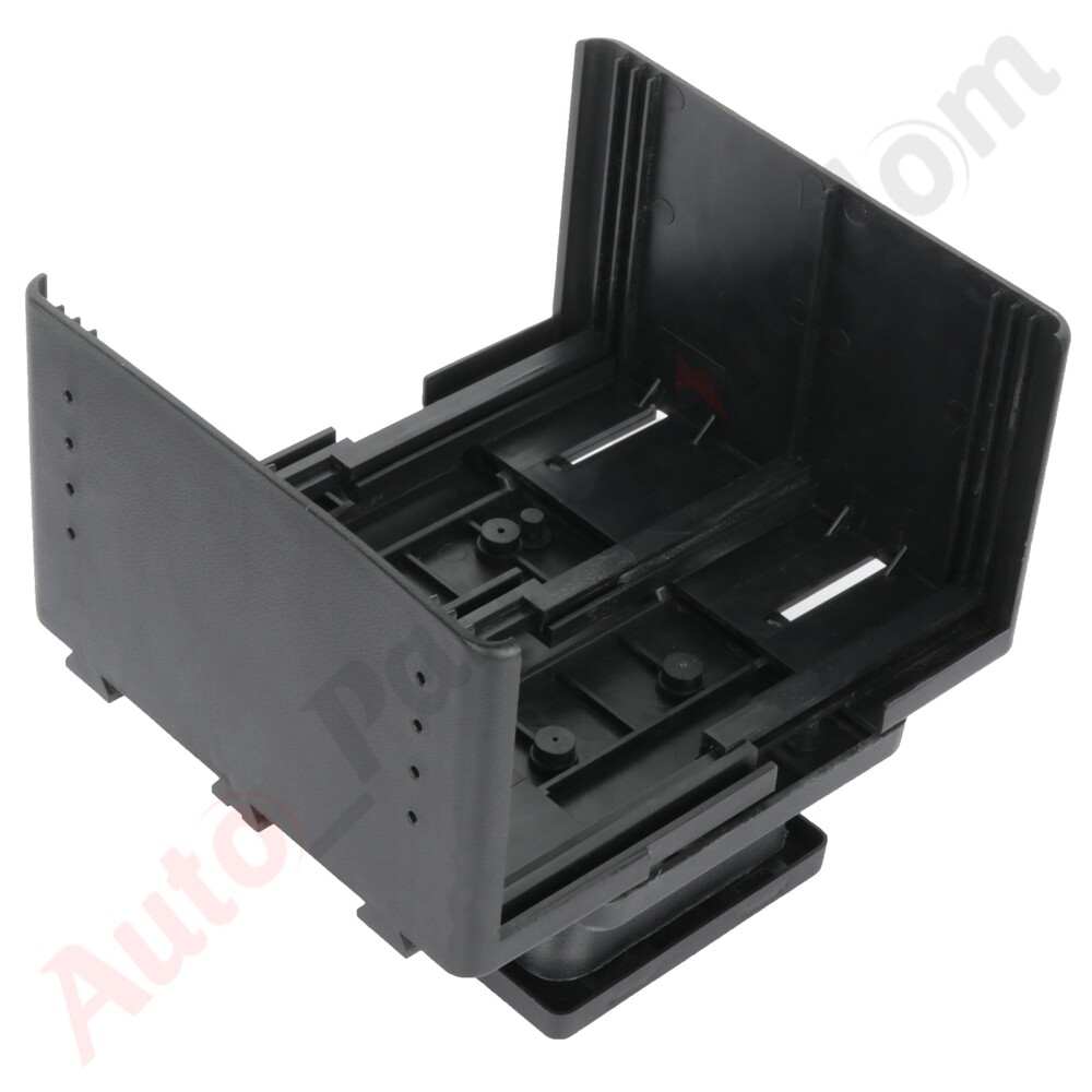 Black Leather Center Console Armrest Storage Box Central Container ...