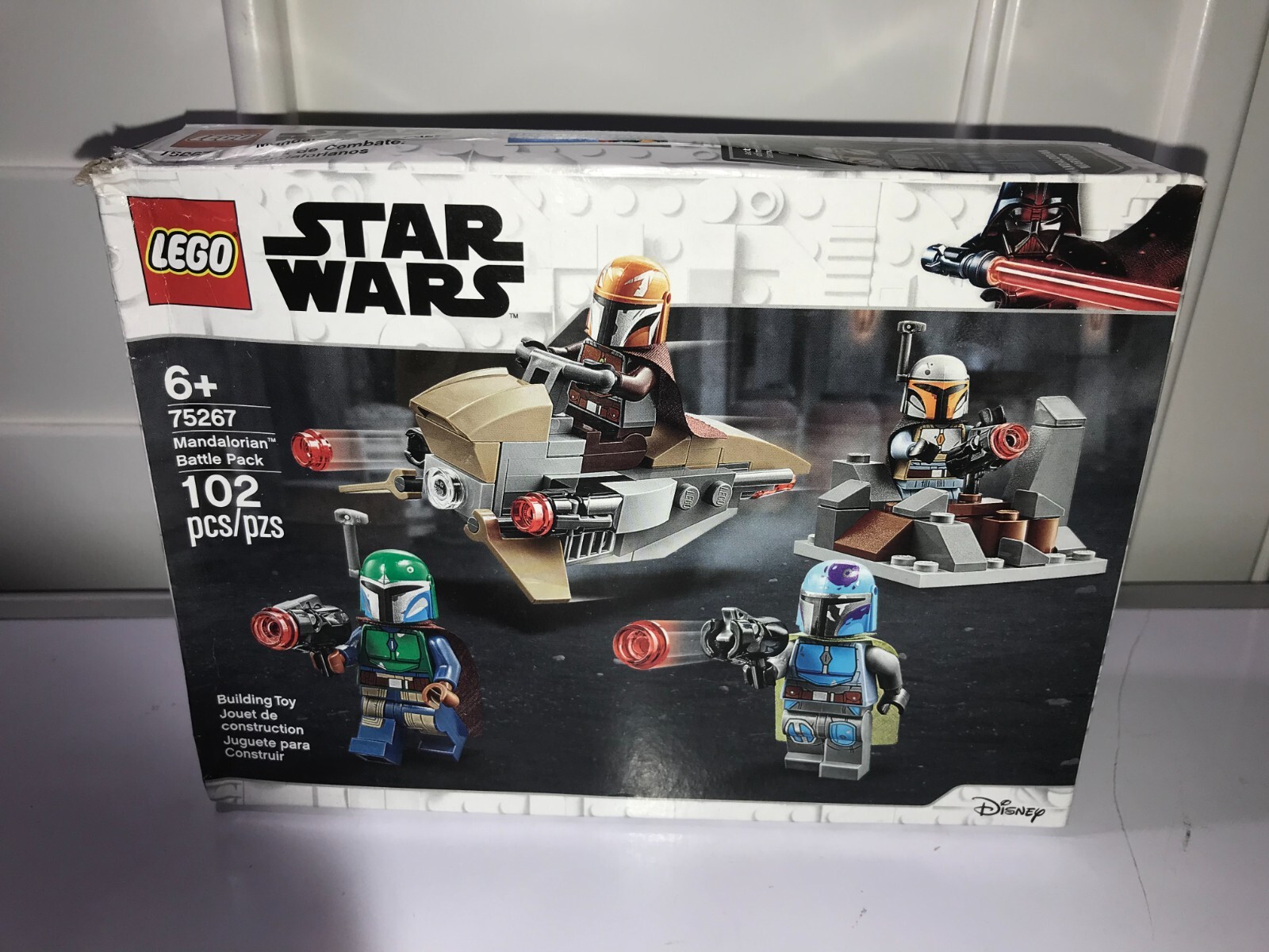 LEGO STAR WARS SET 75267 MANDALORIAN BATTLE PACK NEW IN DAMAGED BOX ...
