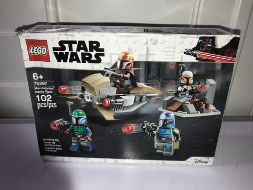 LEGO STAR WARS SET 75267 MANDALORIAN BATTLE PACK NEW IN DAMAGED BOX ...