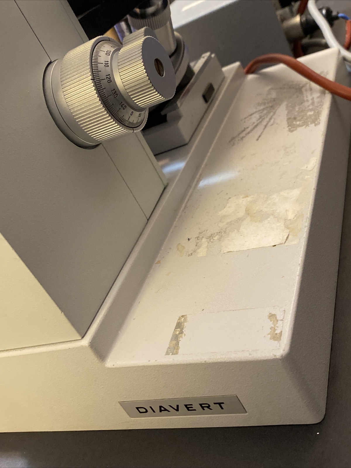 Leitz Diavert Inverted Phase Contrast Microscope 4X, Phaco 10,20, PL 2.5 Trinoc | eBay