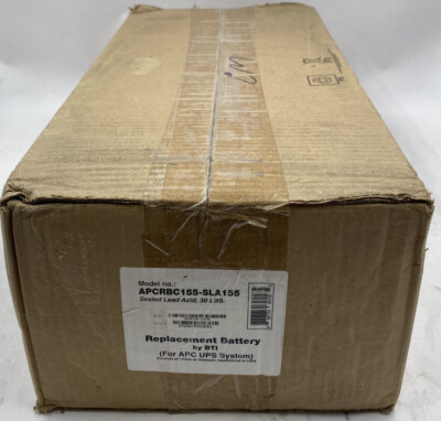 BTI APCRBC155-SLA155 REPLACEMENT BATTERY FOR APC SMART-UPS BATTERY ...