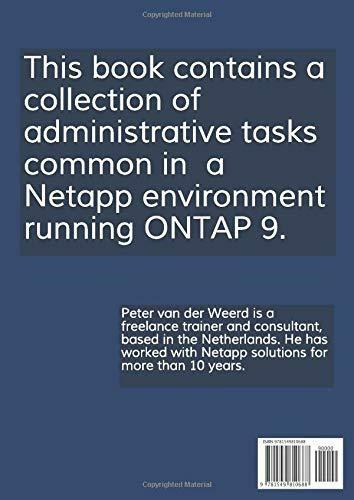 Netapp ONTAP 9 Command-line by Example 9781549810688| eBay
