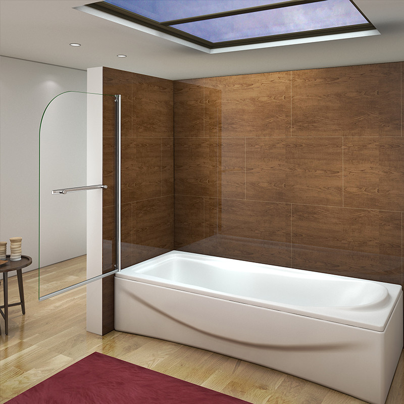 New Design Extra Wide 180?Pivot Curved Corner Best Over Bath Shower ...