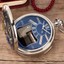 Unique Musical Movement Pocket Watch Astronaut Space Quartz with Fob ...