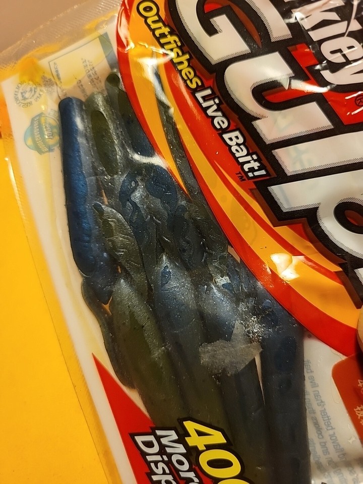 Berkley Gulp 3" Punch Craw Bluegrass 8pk. - Soft Plastic Fishing Lure ...