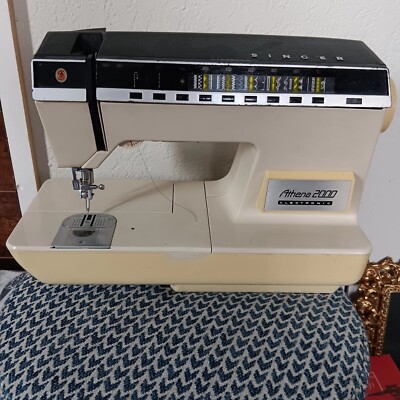 Athena 2000 Electronic Singer Embroidery Sewing Machine . | eBay