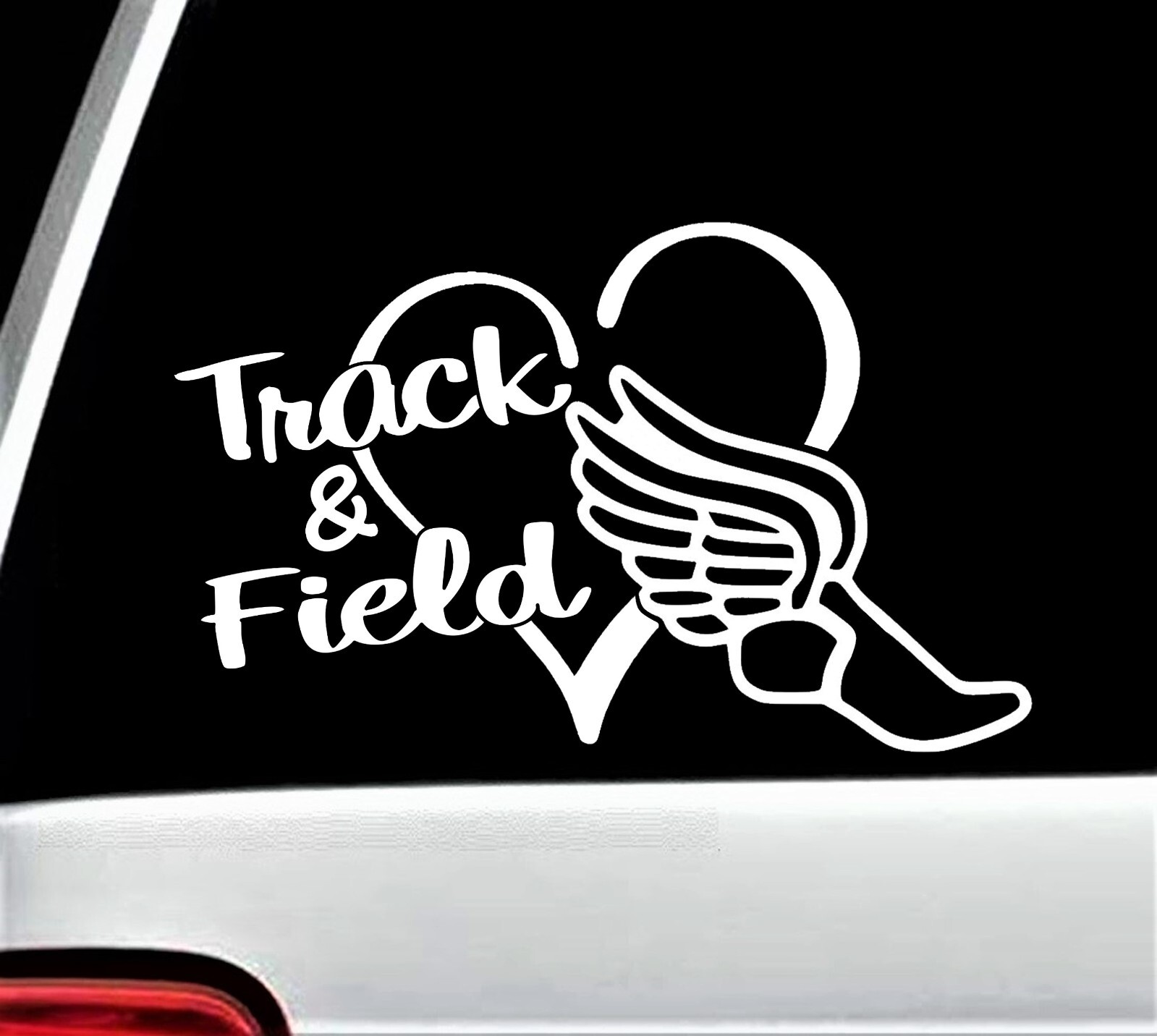 Track and Field Decal for Car Track & Field Sticker Cross Country Decal ...
