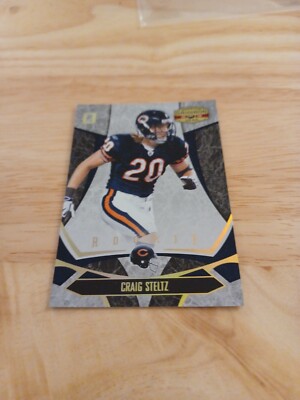 2008 Donruss Gridiron Gear #118 Craig Steltz #rd /100 Chicago Bears ...