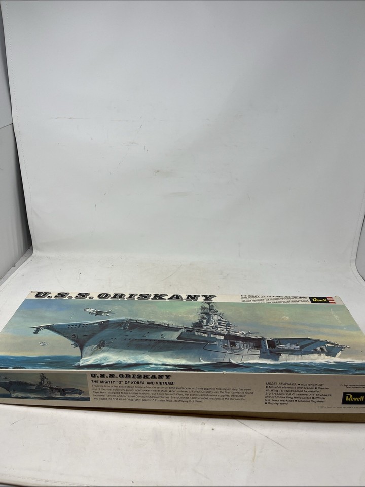 Revell USS U.S.S Oriskany 1/530 Model Scale Kit 1967 Aircraft Carrier ...