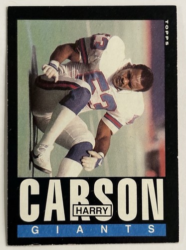 1985 Topps - Harry Carson #114 | eBay