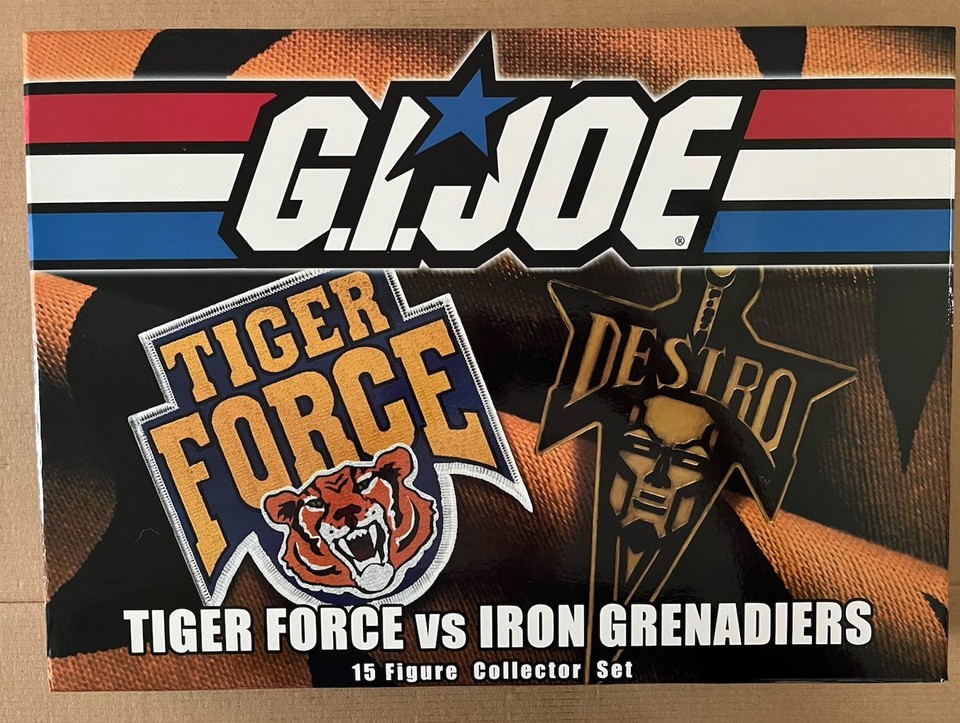 Tiger Force vs. Iron Grenadiers 2015 GI JoeCon 15-figure set w/box ...