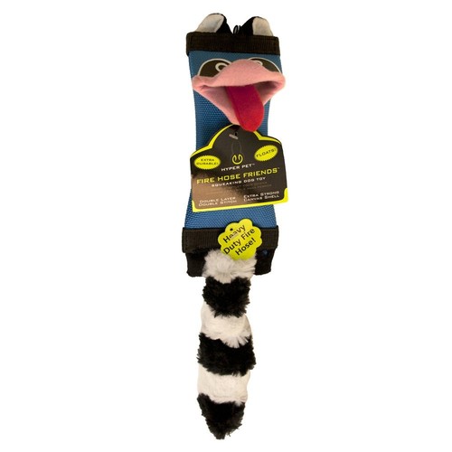 Fire Hose Friends Raccoon Dog Toy, Blue | eBay