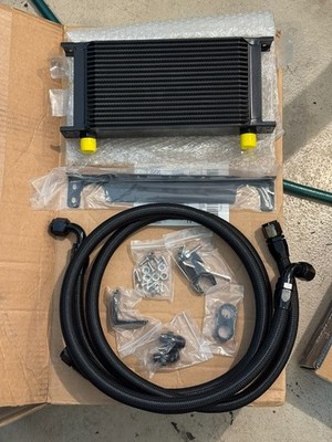 19Row Engine Oil Cooler Mount Kit for BMW N54 135i E82 335i E90 E92 E93 ...