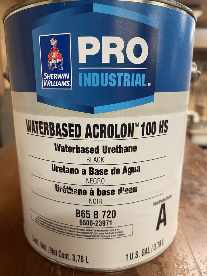 Sherwin Williams Industrial Waterbased Acrolon 100 HS Urethane Paint ...