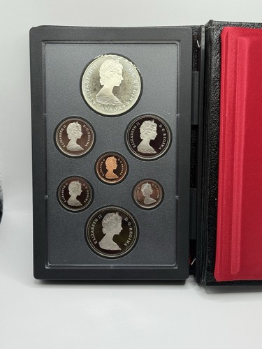 1985 Canada 7-Coin Proof Set Silver Dollar with Original Packaging/COA | eBay