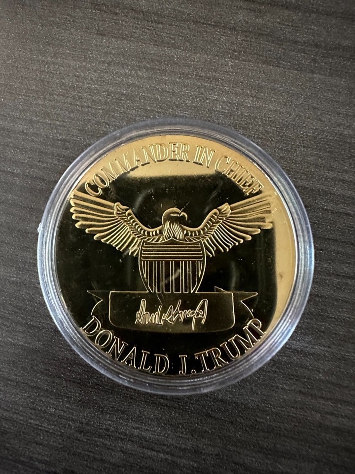 DONALD J. TRUMP-THE REVENGE TOUR! 2024- COMMEMERATIVE GOLD COIN (5EA ...
