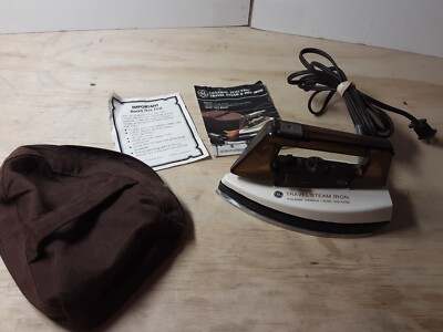 GE The Small Wonder Foldable Travel Steam or Dry Iron F50 General ...