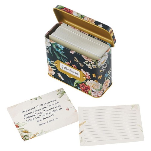 Scripture Cards In Tin Box - 75 Bible Promises 1220000322929| eBay