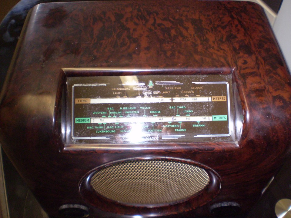classic 1950,s vintage bush dac90a radio serviced/working | eBay UK