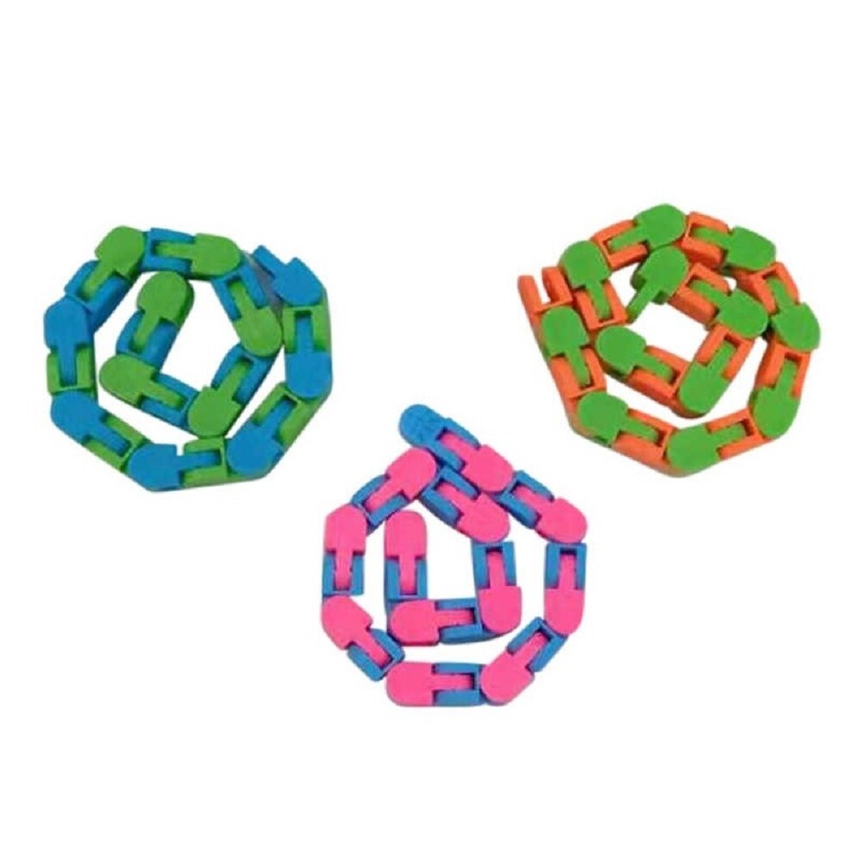 Fidget Sensory Kids Toy Bendy Snake Stress Anxiety Relief Autism ASD ...