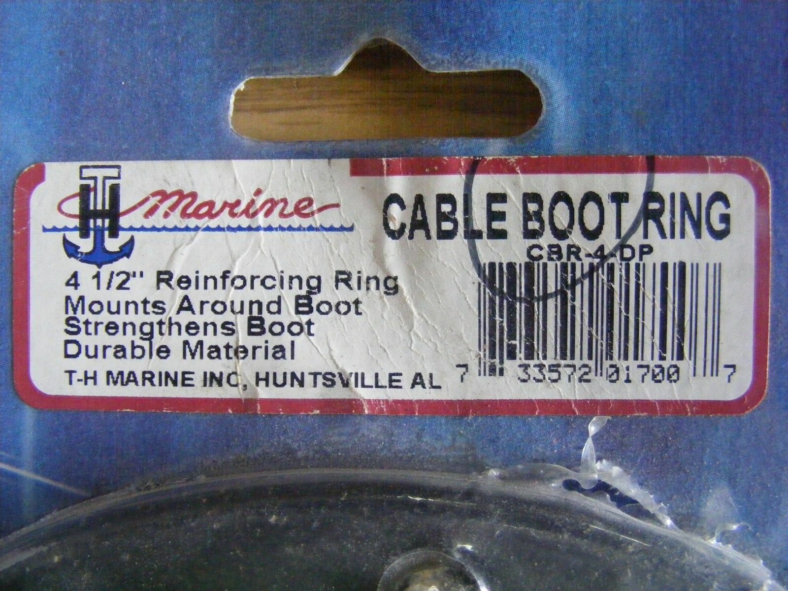 TH Marine Cable Boot Ring CBR-4-DP Reinforced 4-1/2 Rigging Hose Line ...