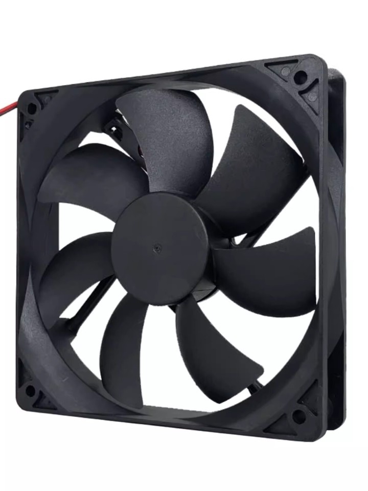 1PCS YD12025HSL DC12V 0.30A 12cm 2-Wire Cooling Fan | eBay
