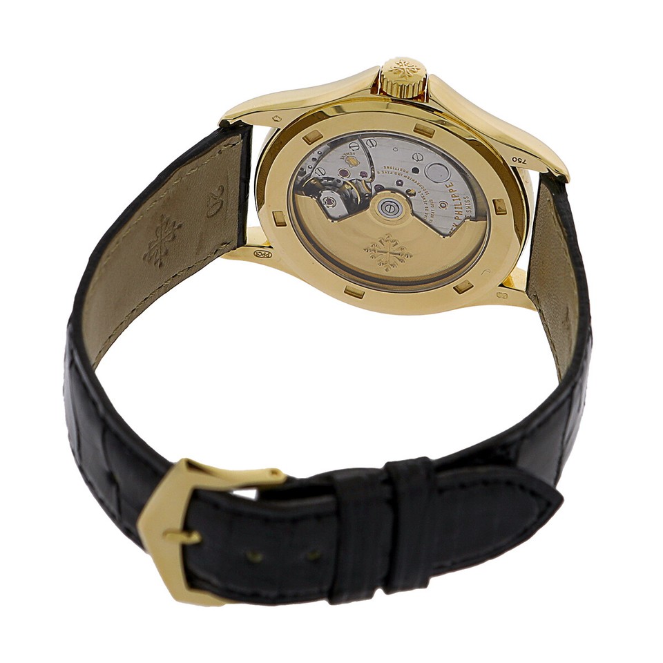 PATEK PHILIPPE 18K Yellow Gold 37mm Calatrava 5127J Box Warranty MINTY ...