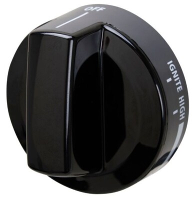 W10160649: Knob, Control (Black/Stainless) for Whirlpool Oven | eBay