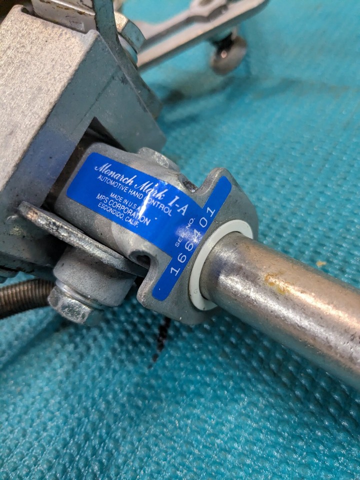 MPS Monarch Mark 1A Handicap Driver Hand Controls | eBay
