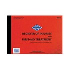 Zions Register Of Injuries And First Aid Treatment Book RIFA 16 Lines ...