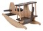 WOODEN ROCKING AIRPLANE Handmade Toddler Homeschool Toy Furniture SOLID ...