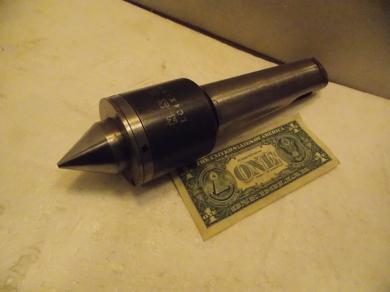 NSK LC4X-7W LIVE CENTER 4MT SHANK MT5 Adapter Lathe Tail Stock .12 - 1. ...