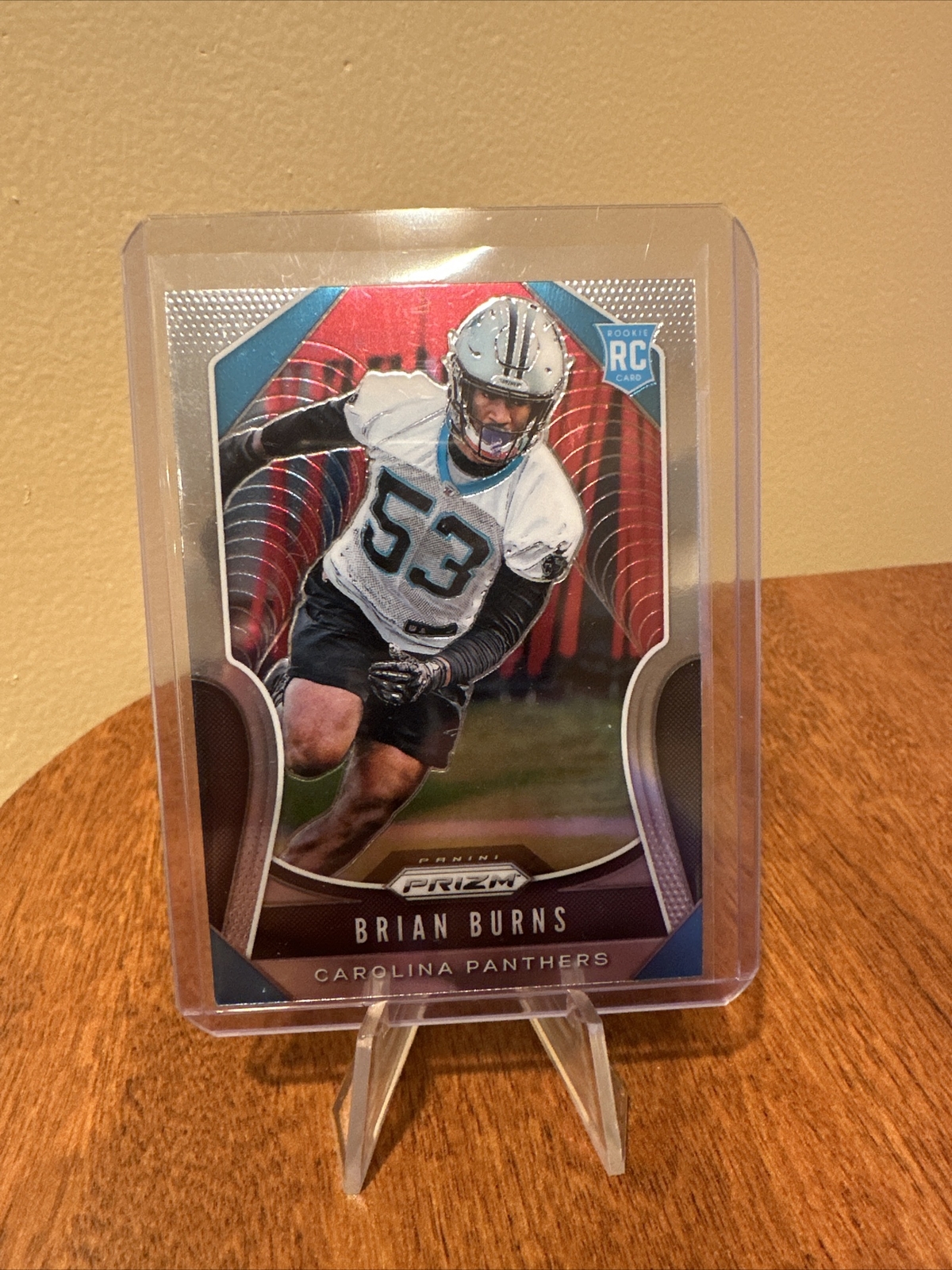 2019 Panini Prizm Brian Burns Rookie Card RC #318 Carolina Panthers | eBay