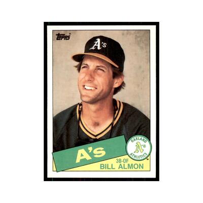 1985 Topps Bill Almon Athletics #607 | eBay