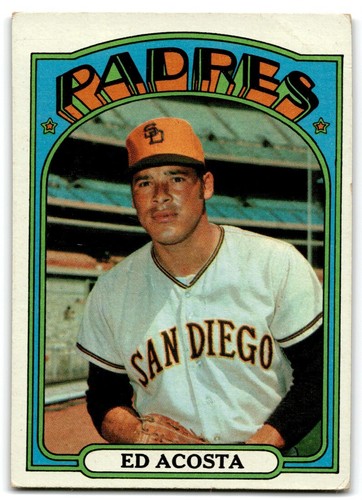 1972 Topps Ed Acosta San Diego Padres #123 | eBay