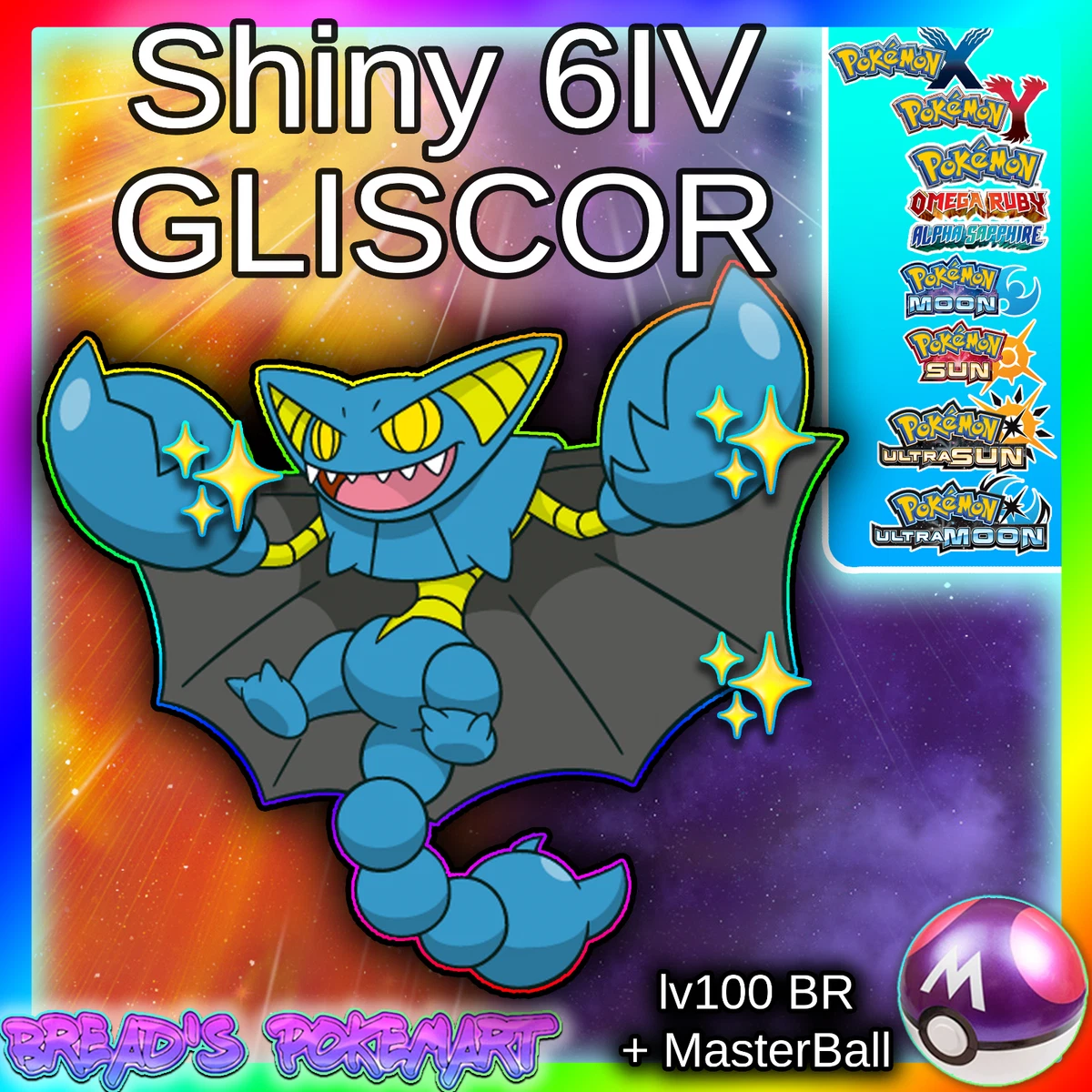 Pokemon Gliscor Shiny
