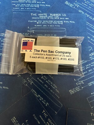 Fountain Pen Ink Sacs Collector's Assortment of 25 sacs | eBay