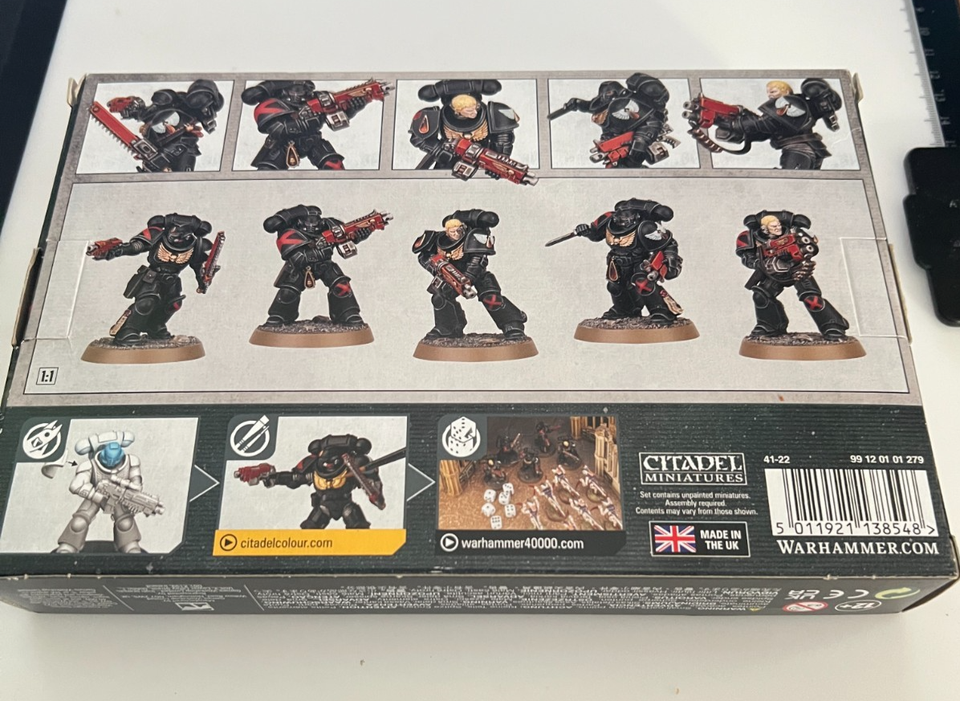 Warhammer 40k Blood Angels Death Company Intercessors, Complete Checked ...