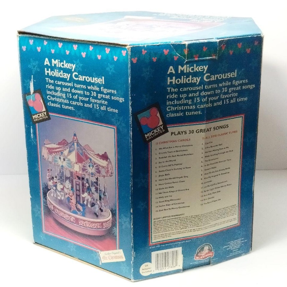 The Carousel Mickey Merry-Go-Round Current Item | eBay UK