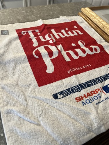 Philadelphia Phillies Fightin Phils 2008 World Series Rally Towel ...