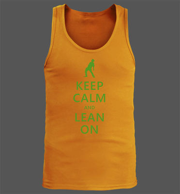 Keep Calm and Lean On Men's Tank Top - Oakland Athletics A's Bernie ...
