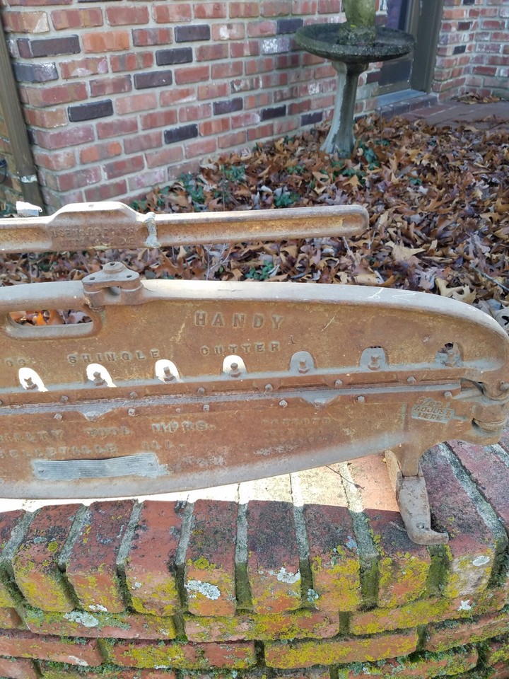 Antique Improved Handy Asbestos Shingle Cutter Model L-L Original Solid ...