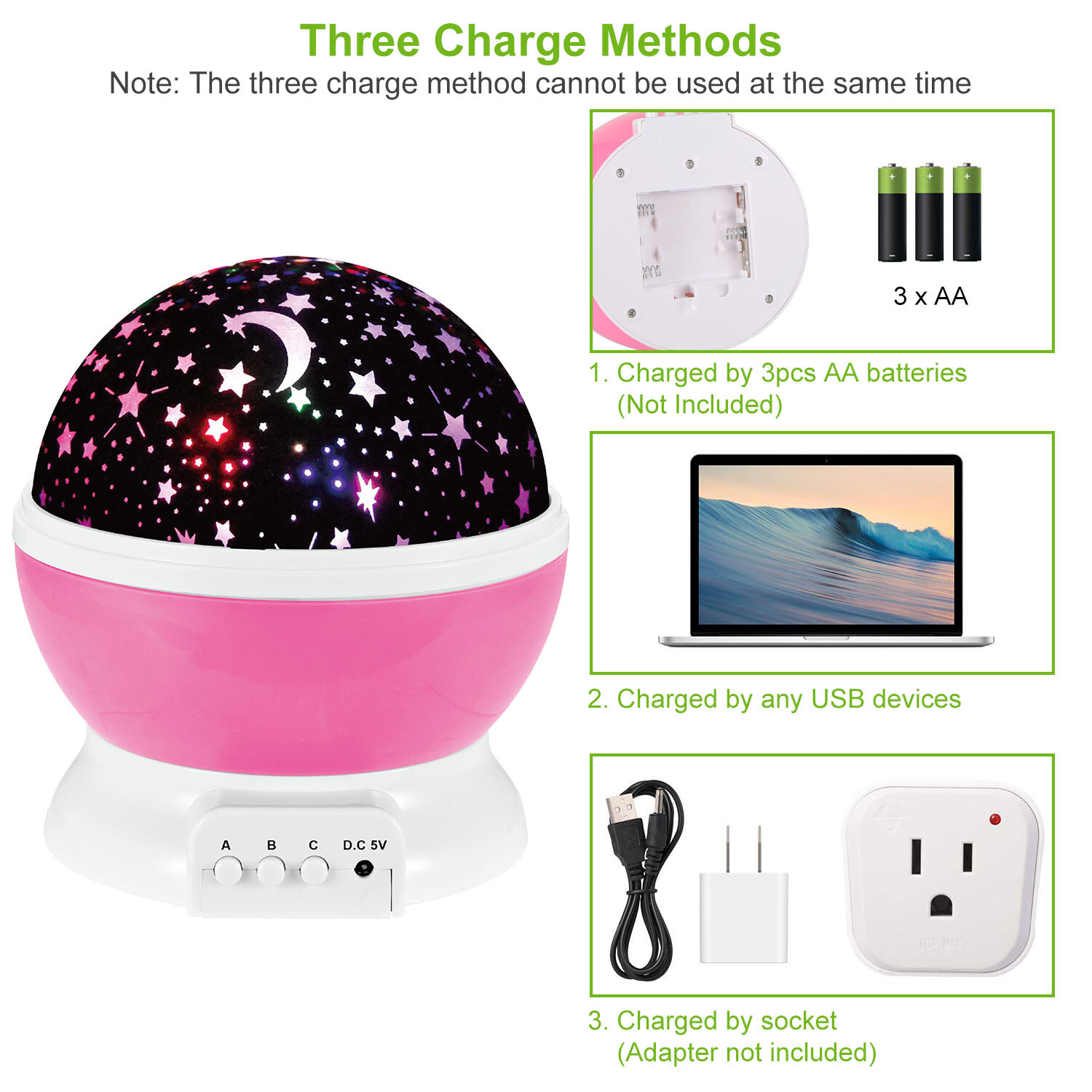 Starry Ceiling Night Light Projector LED Laser Light Stage Light ...