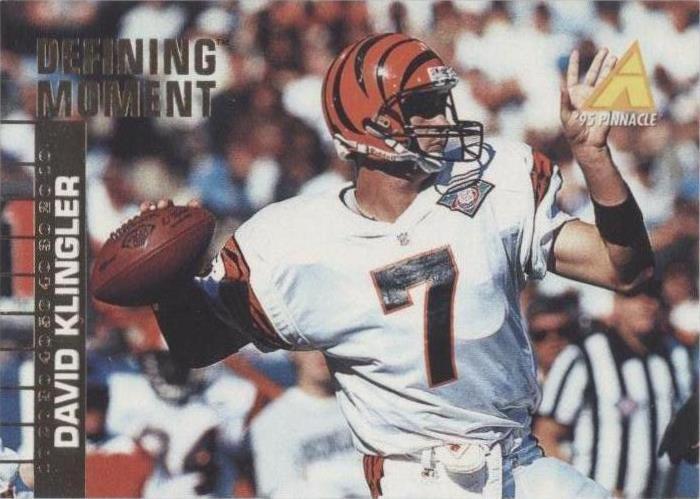1995 Pinnacle Club Collection - David Klingler #144 for sale online | eBay