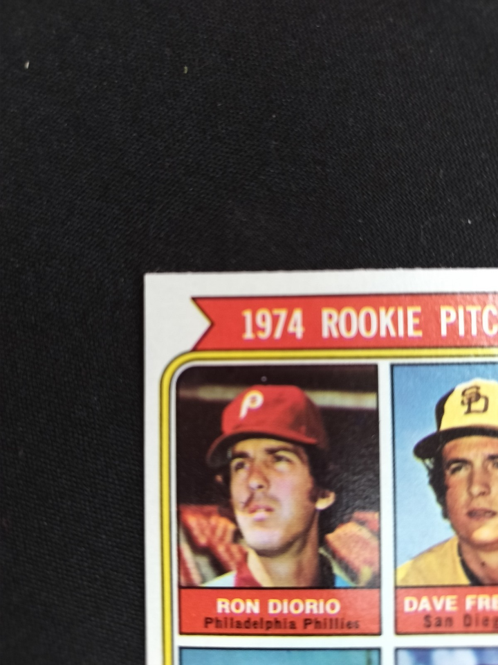 1974 Topps #599 Rookie Pitchers Padres Rare Large Letters Variation ...