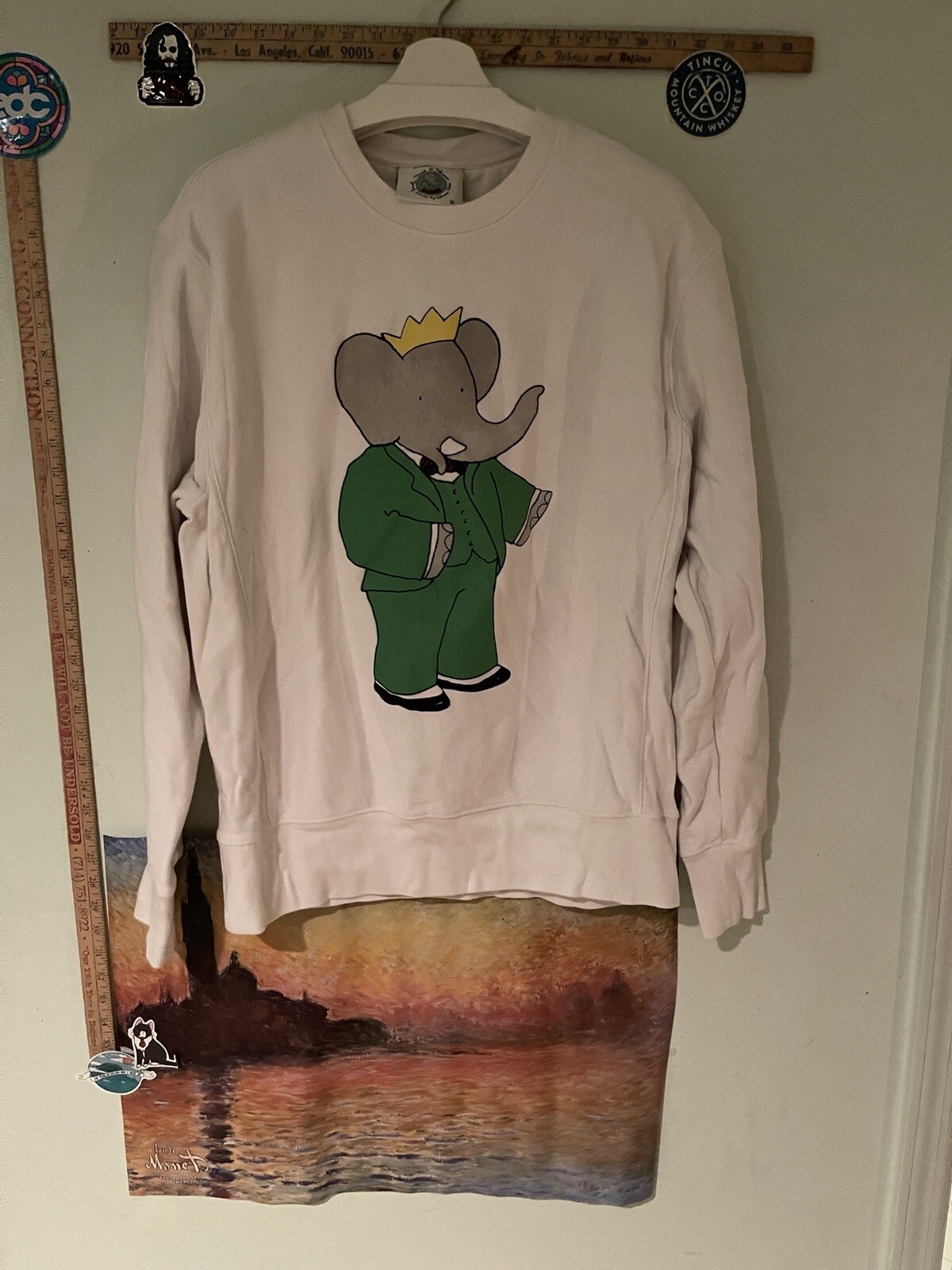 ROWING BLAZERS X BABAR White Sweater XL - Gem