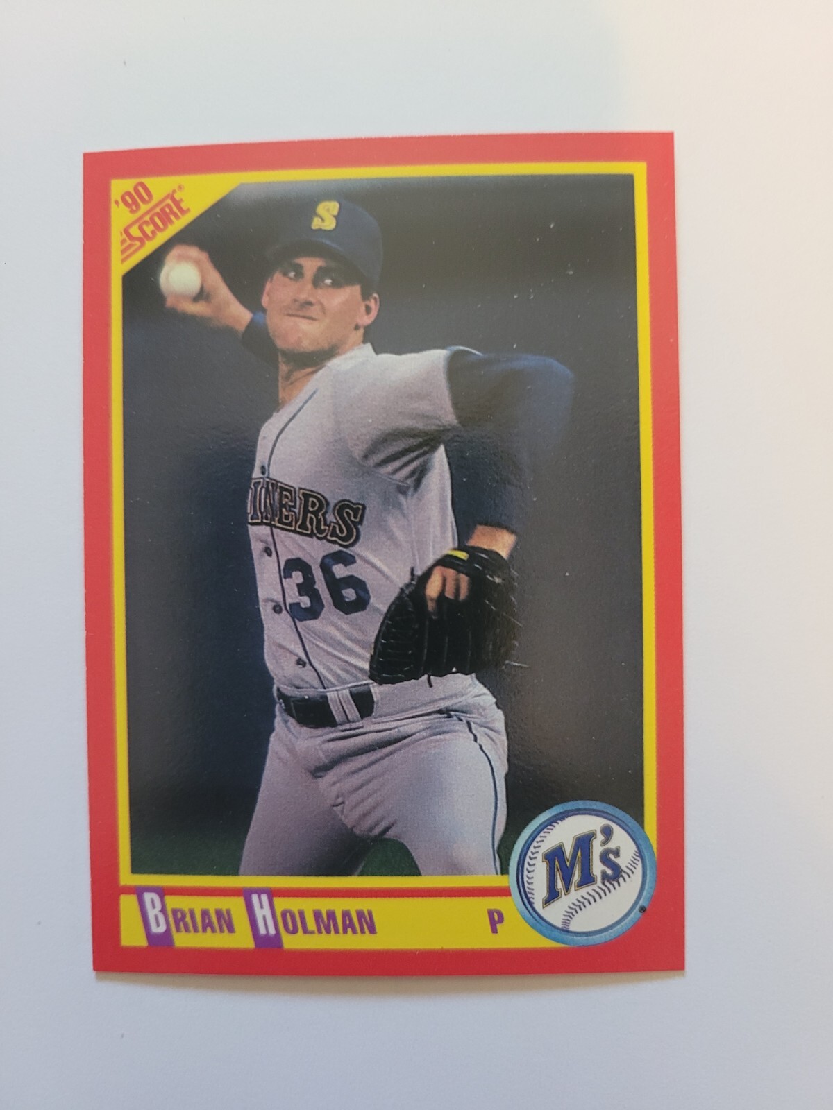 1990 SCORE BRIAN HOLMAN #387 NM | eBay